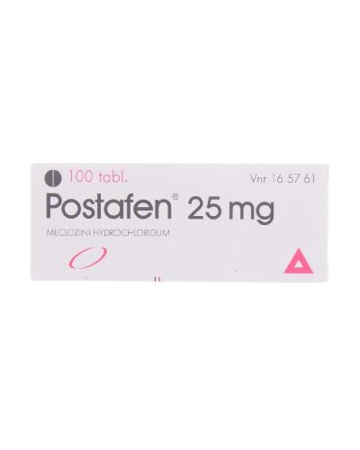 Postafen Tablett 25 mg 100 stk - Apotek 1