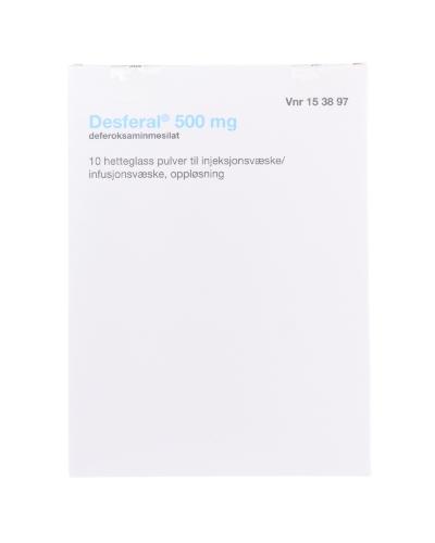 Desferal 2care4 500 mg pulver til injeksjons-/infusjonsvæske ...