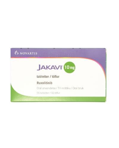 Jakavi Tablett 10 mg 56 stk - Apotek 1