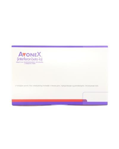 Avonex Injeksjonsvæske, oppløsning i ferdigfylt penn 30 mikrog/0,5 ml ...