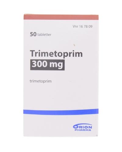 Trimetoprim Tablett 300 mg 50 stk - Apotek 1