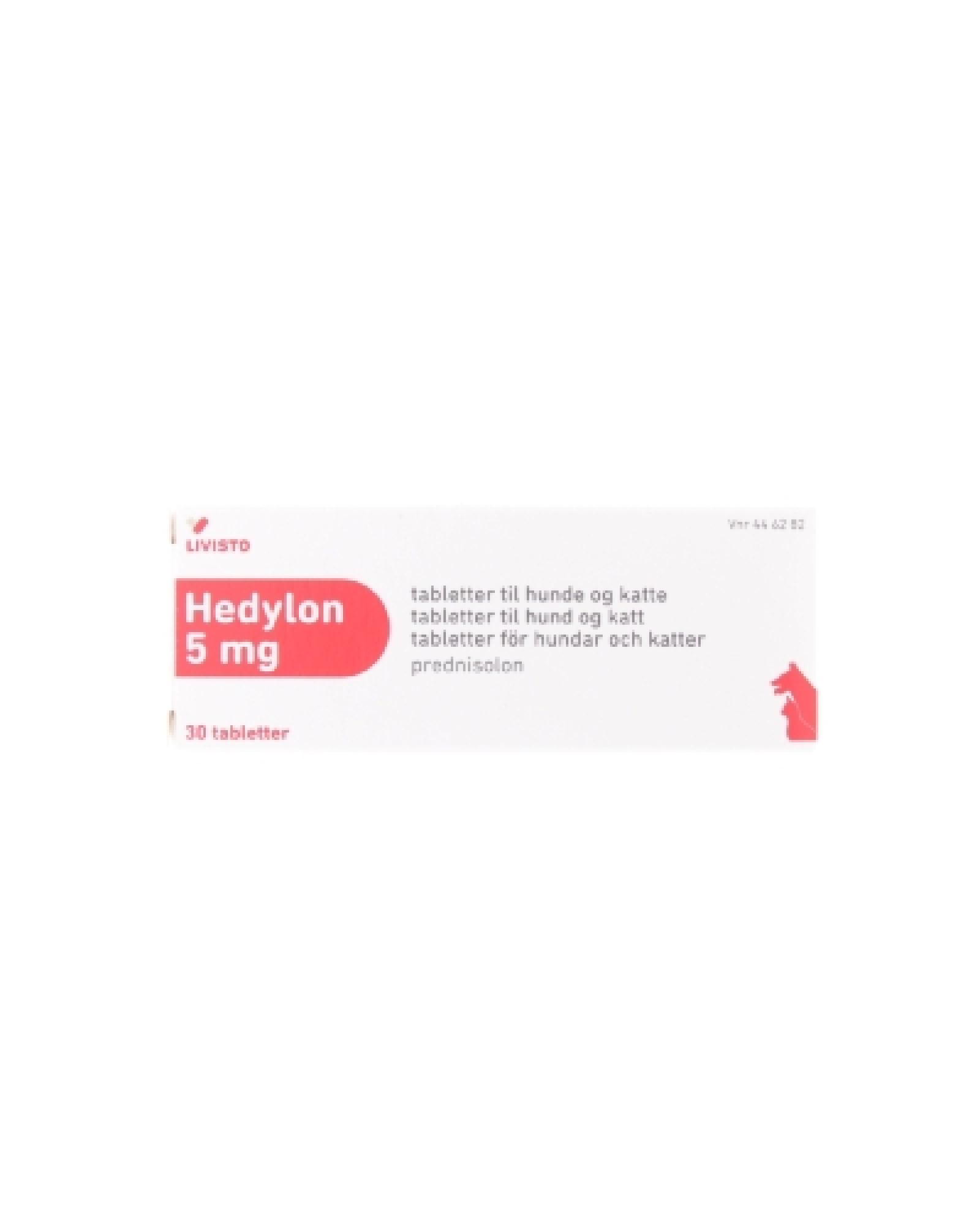 Hedylon vet tab 5mg - Apotek 1