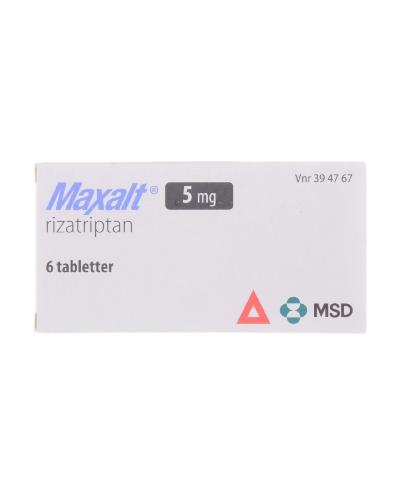 Maxalt Tablett 5 mg 6 stk - Apotek 1