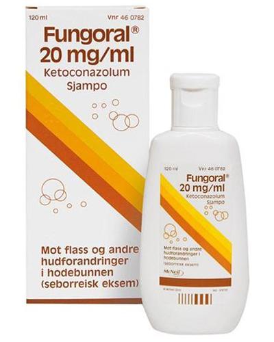 Fungoral 20mg/ml sjampo 120 ml - Apotek 1