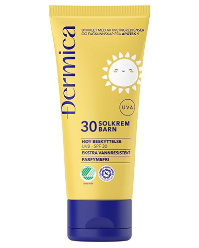 Dermica solkrem til barn SPF30 100ml - Apotek 1