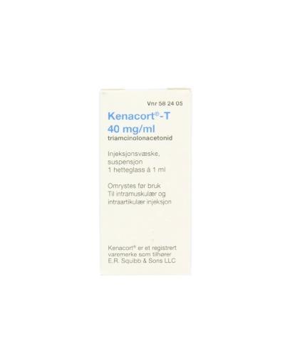 Kenacort-T 2care4 40 mg/ml injeksjonsvæske, suspensjon hetteglass 1ml ...
