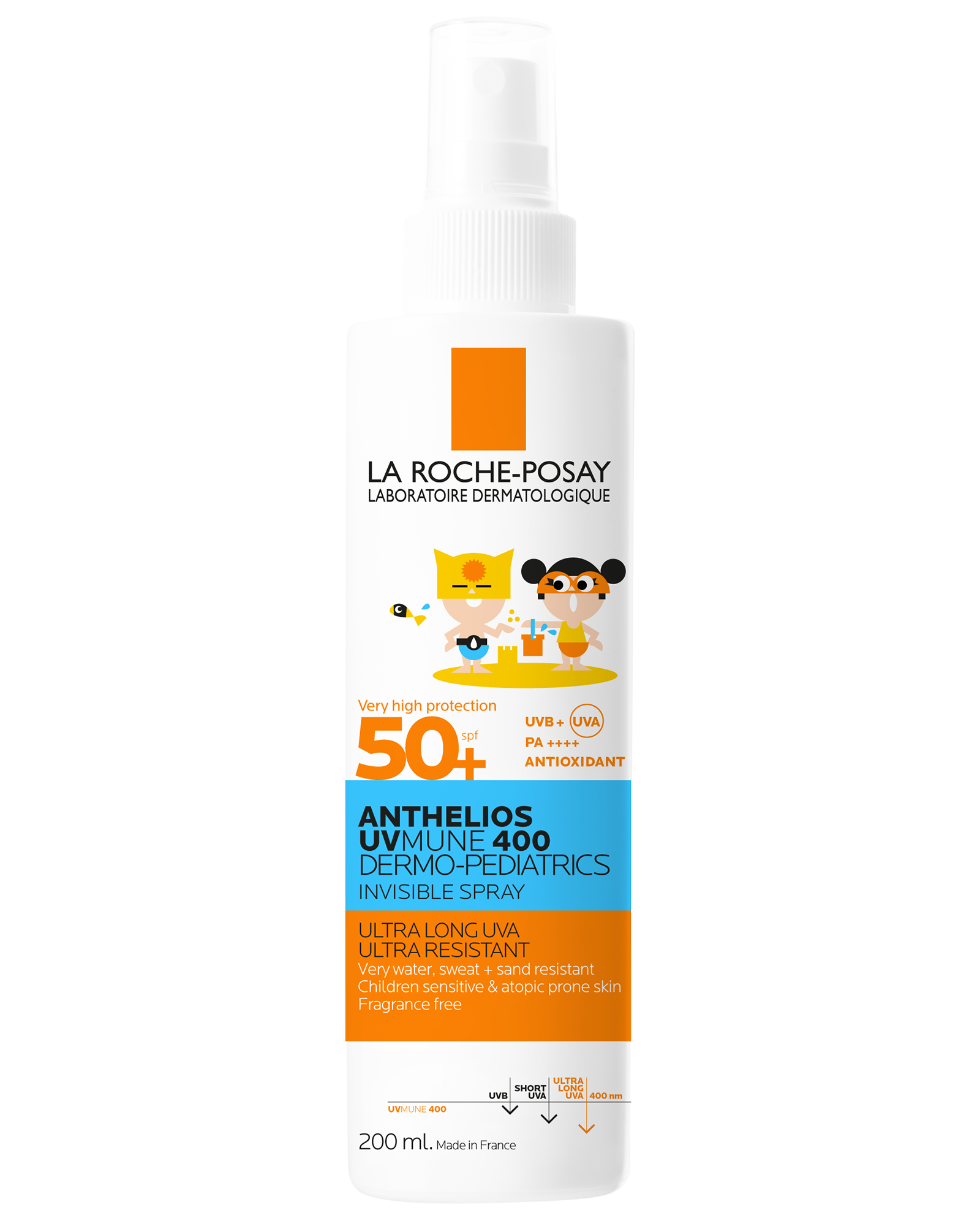 La Roche-Posay Anthelios Uvmune barn solspray SPF 50+ 200 ml - Apotek 1