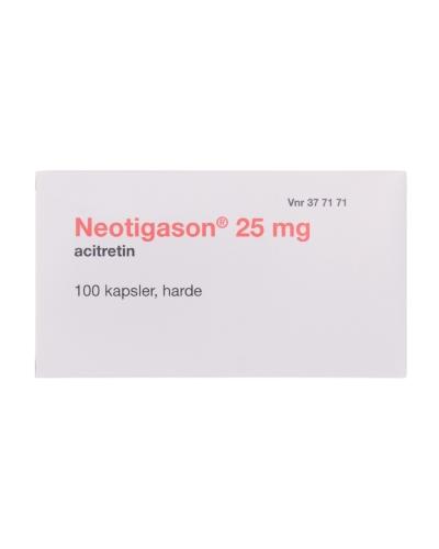 Neotigason Kapsel, hard 25 mg 100 stk - Apotek 1