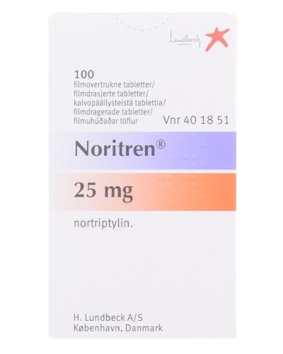 Noritren Tablett, filmdrasjert 25 mg 100 stk - Apotek 1