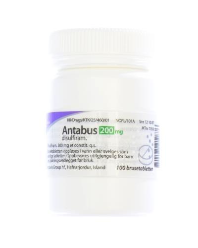 Antabus Brusetablett 200 mg 100 stk - Apotek 1