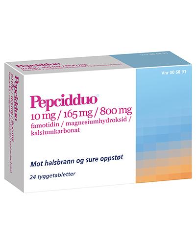 Pepcidduo tyggetabletter 24 stk - Apotek 1
