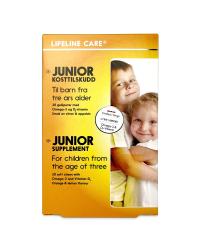 Lifeline Care Junior omega-3 og D-vitamin geléputer 30 stk - Apotek 1
