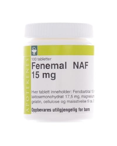 Fenemal NAF tab 15mg 100 stk - Apotek 1
