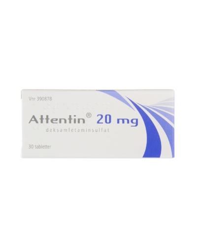 Attentin 20 mg tabletter 30 stk - Apotek 1