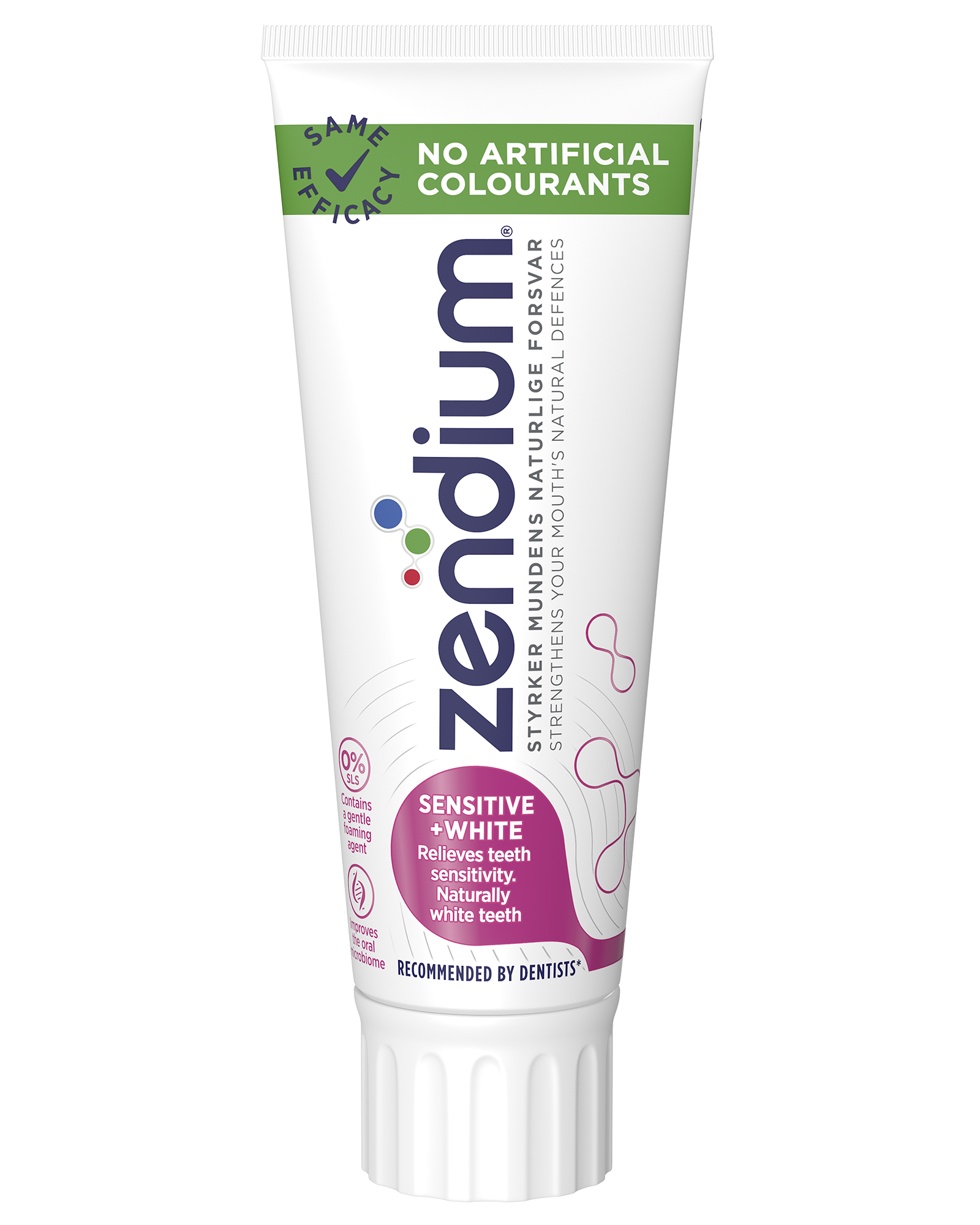 Zendium Sensitive Whitener tannkrem 75 ml - Apotek 1