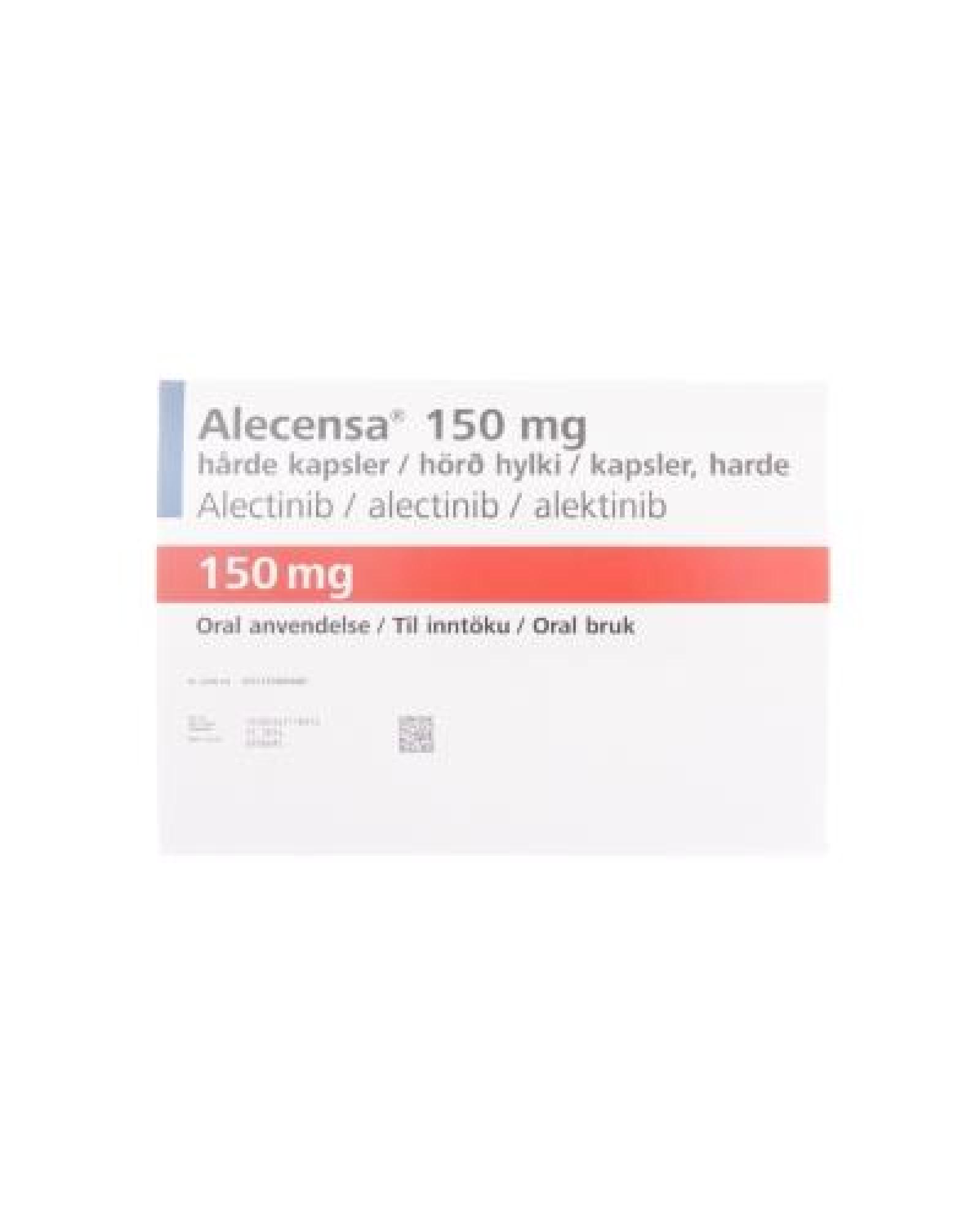 Alecensa 150 mg harde kapsler 224 stk - Apotek 1