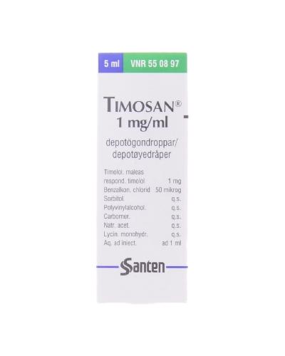 Timosan Depotøyedråper, oppløsning 1 mg/ml 5 ml - Apotek 1