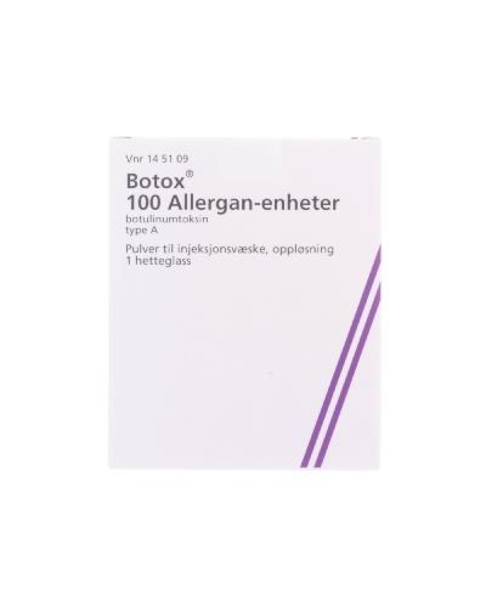 Botox orifarm inj subst 100 E - Apotek 1