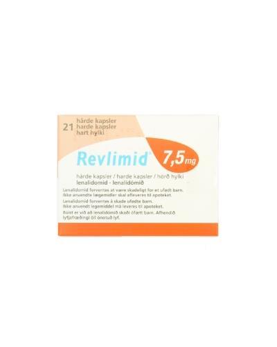 Revlimid Kapsel, hard 7,5 mg 21 stk - Apotek 1