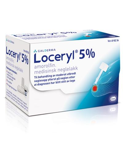 Loceryl 5% medisinsk neglelakk 3 ml - Apotek 1