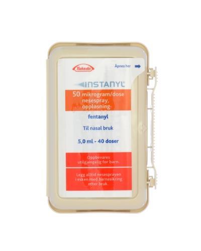 Instanyl Nesespray, oppløsning 50 mikrog/dose 40 doser - Apotek 1
