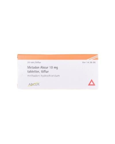 Metadon Abcur 10 mg tabletter 20 stk - Apotek 1