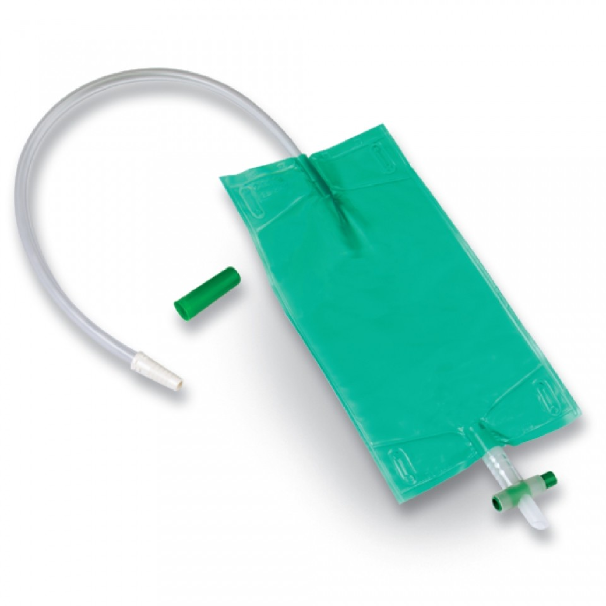 Curion urinpose 0,5l 45cm slange, m/avtappning 25 stk - Apotek 1