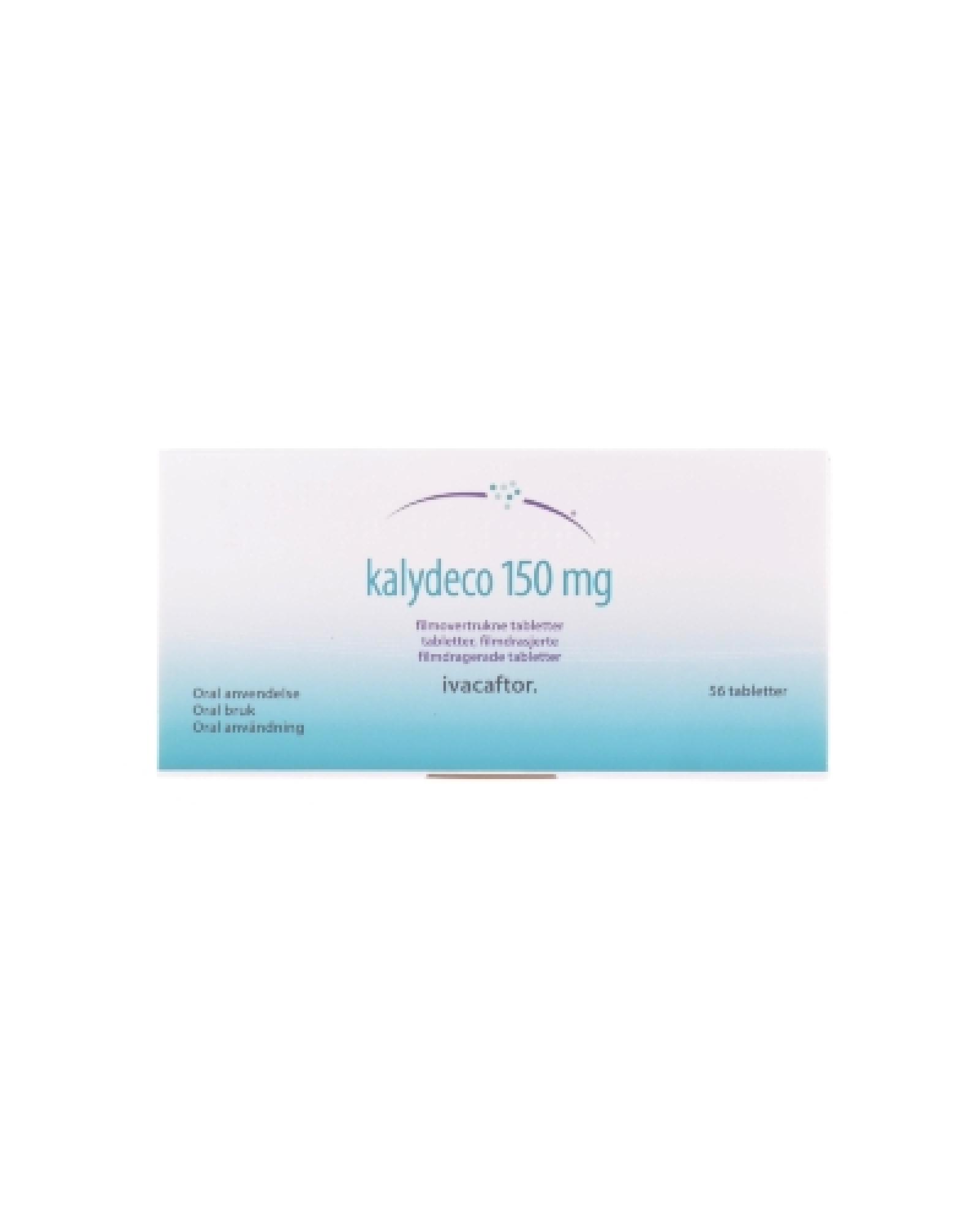 Kalydeco 150 mg filmdrasjerte tabletter 56 stk - Apotek 1