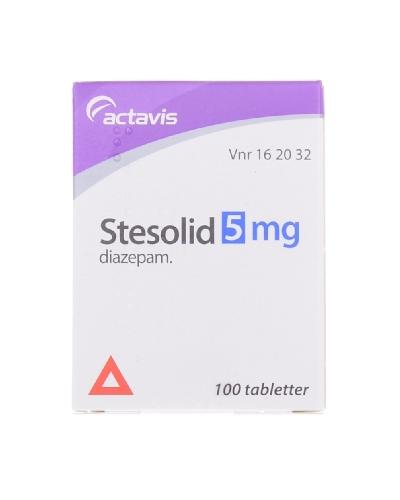 Stesolid Tablett 5 mg 100 stk - Apotek 1