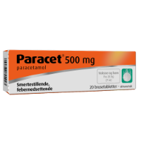 Paracet 500 mg tabletter 20 stk - Apotek 1