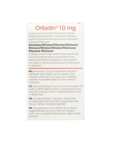 Orfadin Kapsel, hard 10 mg 60 stk - Apotek 1