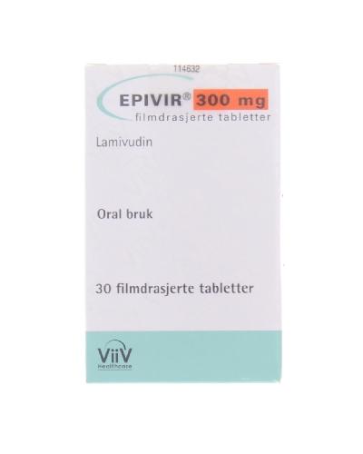 Epivir Tablett, filmdrasjert 300 mg 30 stk - Apotek 1