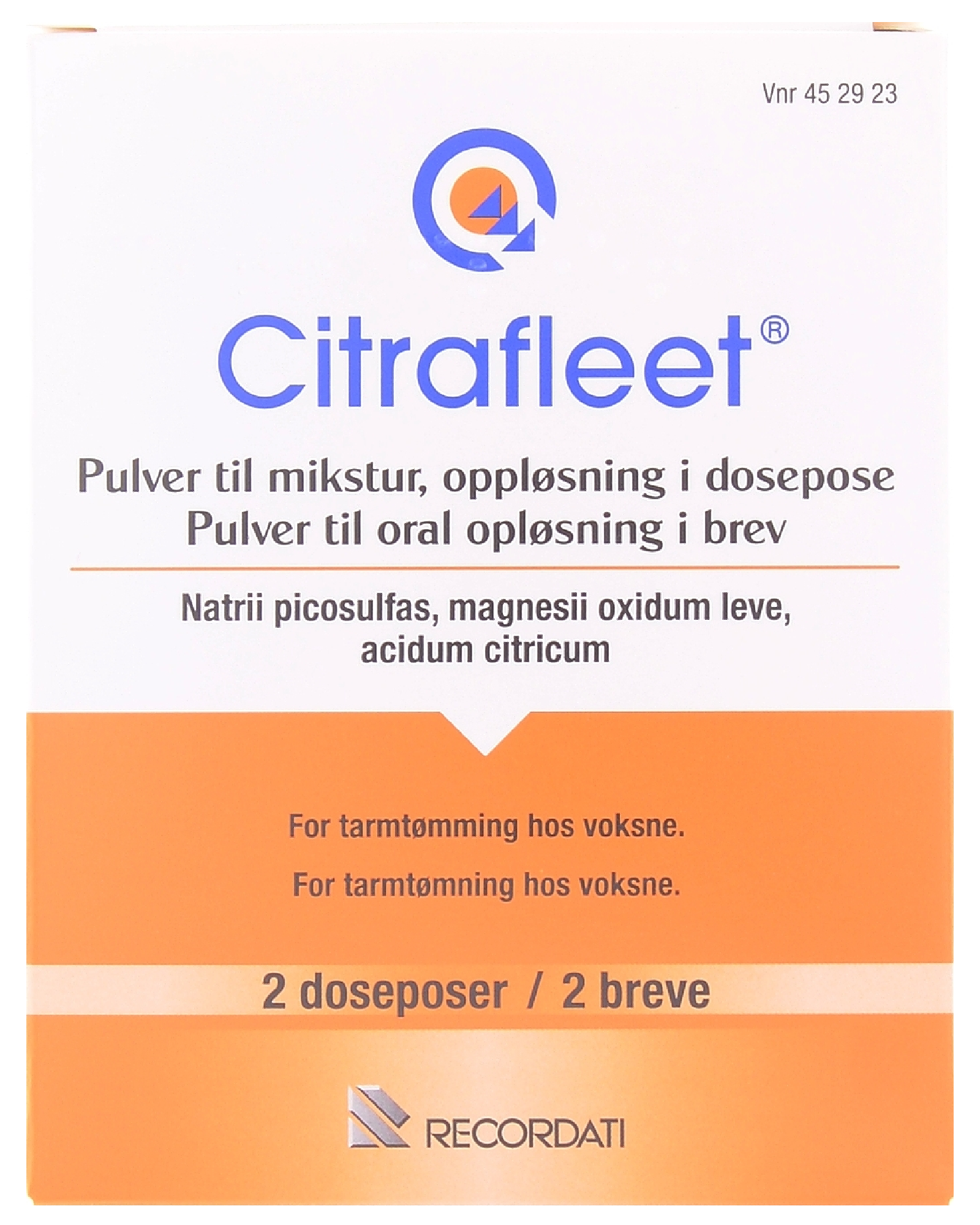 Citrafleet pulver til mikstur i dosepose 2 stk - Apotek 1