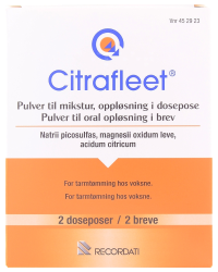 Citrafleet pulver til mikstur i dosepose 2 stk - Apotek 1