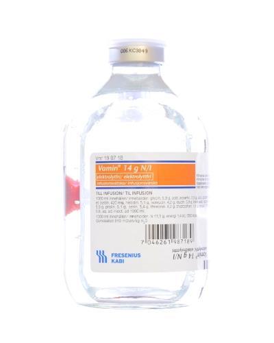 Vamin 14 g N/L Elektrolyttfri Infusjonsvæske, oppløsning 500 ml - Apotek 1