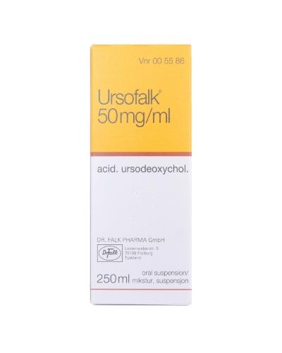 Ursofalk mikstur, suspensjon 50 mg/ml 250 ml - Apotek 1