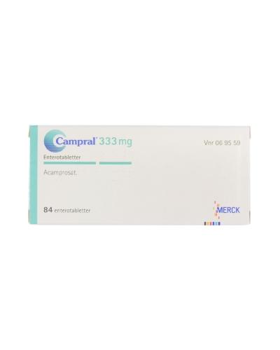 Campral Enterotablett 333 mg 84 stk - Apotek 1
