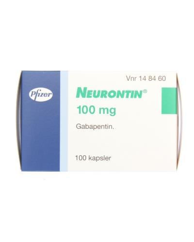 Neurontin 100 mg harde kapsler 100 stk - Apotek 1