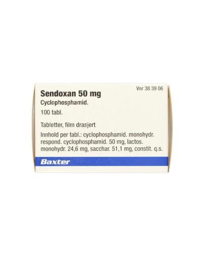 Sendoxan Tablett, filmdrasjert 50 mg 100 stk - Apotek 1