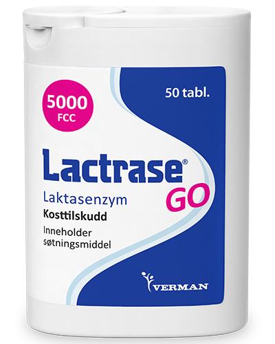 Lactrase Go tyggetabletter 50stk - Apotek 1
