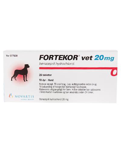 Fortekor vet tab 20mg 28 ENPAC - Apotek 1