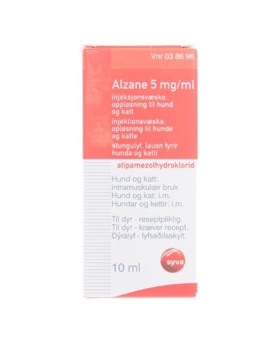 Alzane vet inj 5mg/ml - Apotek 1