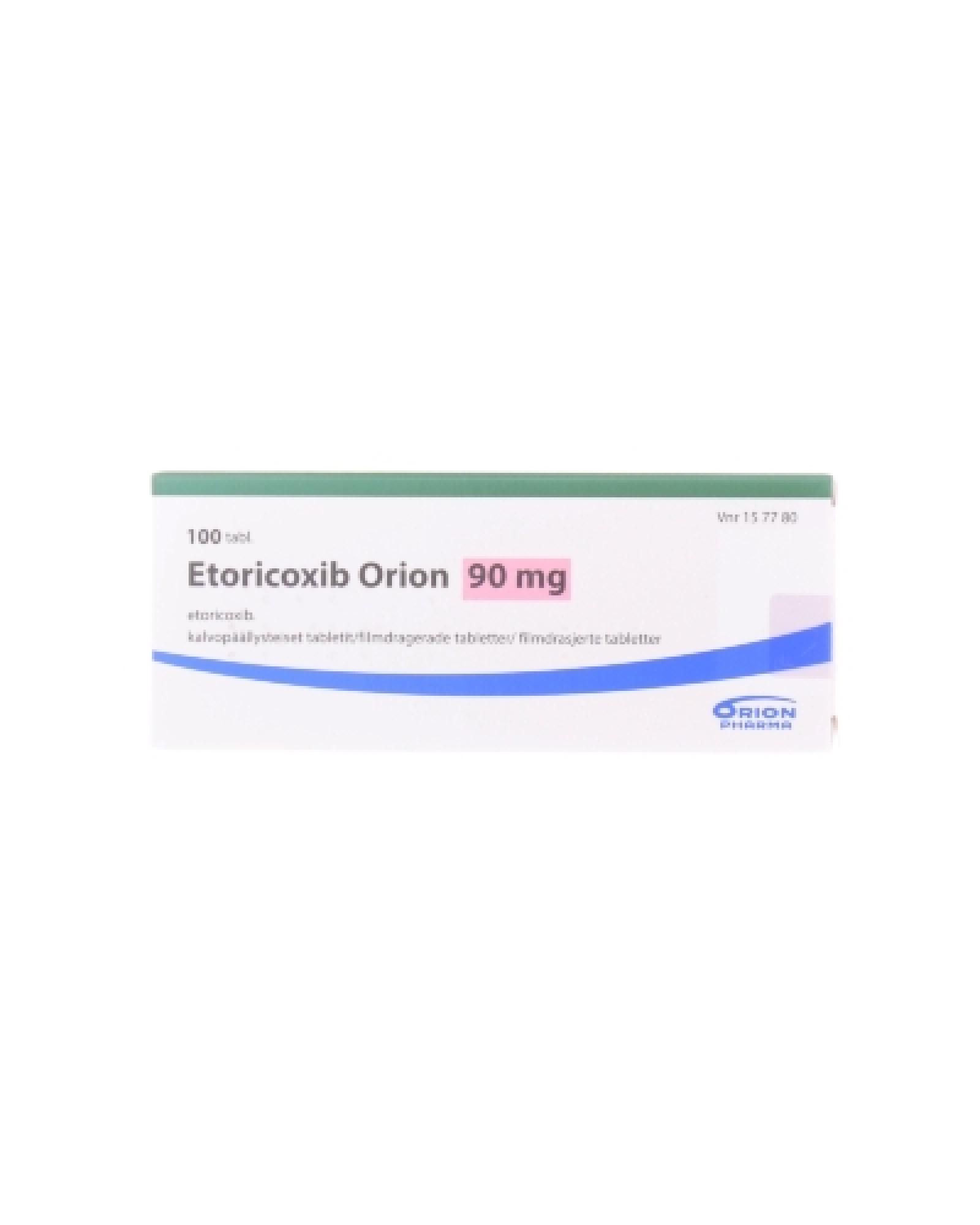 Etoricoxib orion tab 90mg - Apotek 1