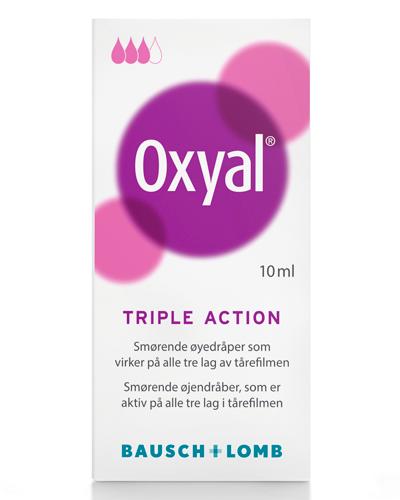 Oxyal Triple Action øyedråper 10 ml - Apotek 1