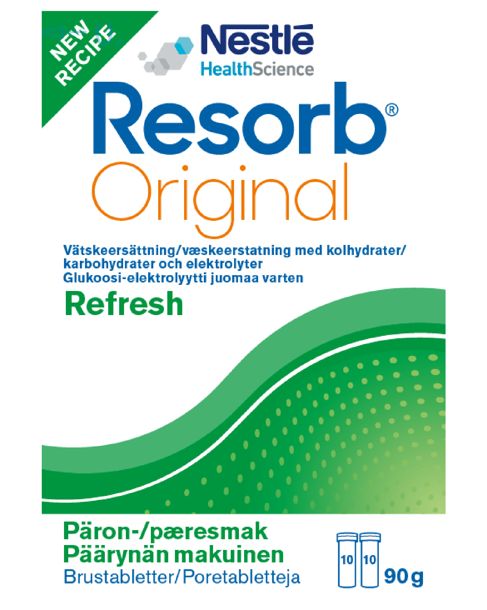 Resorb Original brusetabletter pære 2x10 stk - Apotek 1