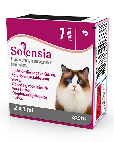 Solensia 7 mg/ml injeksjonsvæske, oppløsning til katt 2x1 ml - Apotek 1