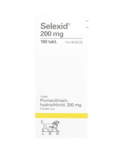 Selexid 200 mg filmdrasjerte tabletter 100 stk - Apotek 1