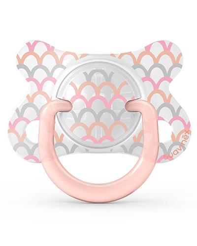 Suavinex Fusion smokk anatomisk silik -2-4mnd rosa 1stk - Apotek 1