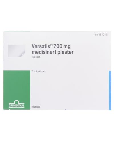 Versatis Medisinert plaster 5 % 30 stk - Apotek 1