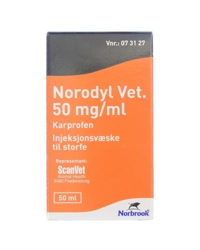Norodyl vet inj 50mg/ml - Apotek 1